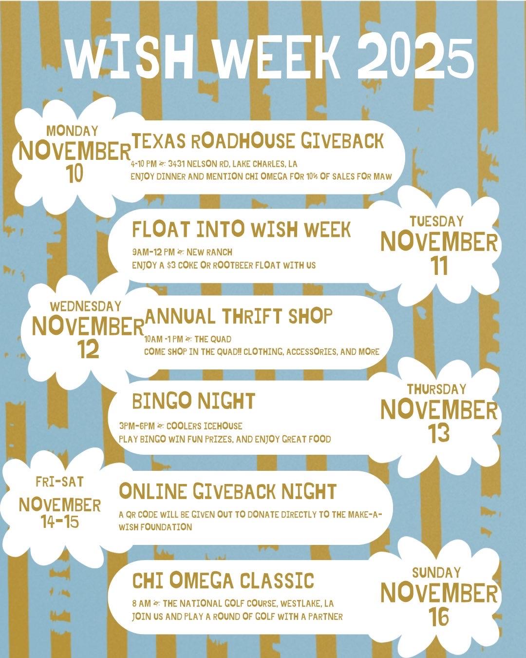 Chi Omega Works to Raise Funds for Make A Wish Child – The Poke Press